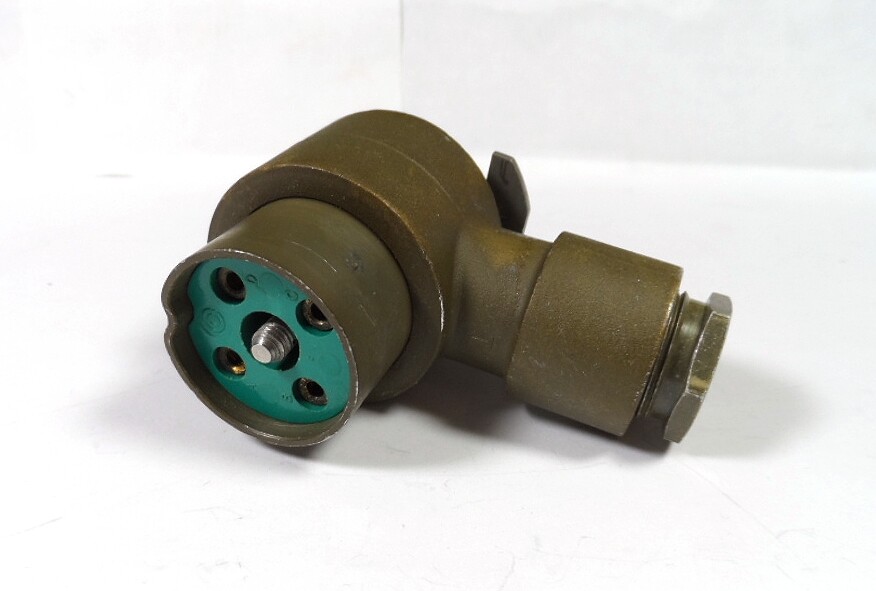 Collins R-390 & R391 Original 4 Pin, Amphenol Power Connector Brand New ...