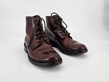 Frye Berwick 87430 Mens 7 Lace up Ankle BOOTS Vibram Sole Cognac. Read ...