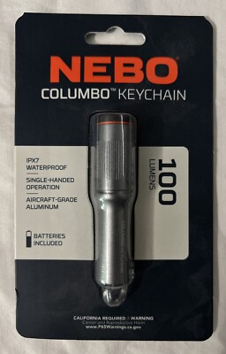 NEBO #NEB-POC-1003 COLUMBO KEYCHAIN LIGHT 100 LUMENS Brand New | eBay