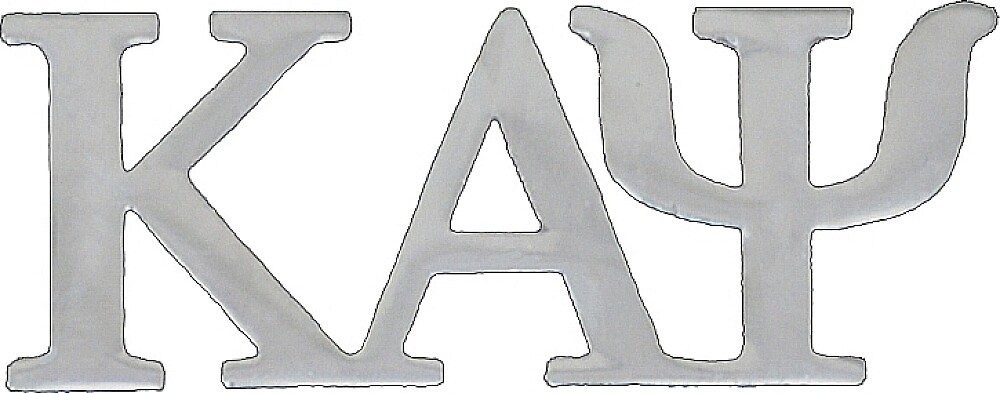 Kappa Alpha Psi Letters Lapel Pin [Silver - 1"] | eBay