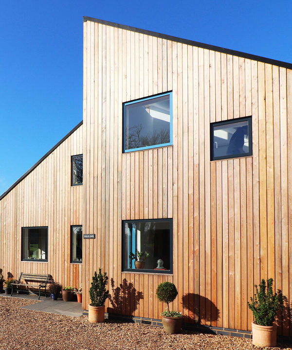 Siberian Larch Cladding Rainscreen 20 x 120mm. Grade A. Kiln-Dried TOP ...