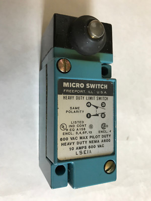 NEW MICRO SWITCH LSEIA HEAVY DUTY LIMIT SWITCH 10 AMPS 600VAC,AC | eBay