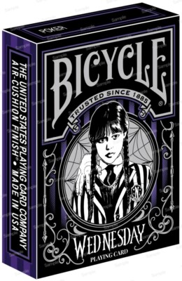 Bicycle WEDNESDAY Playing Cards From Japan Netflix MGM series ...