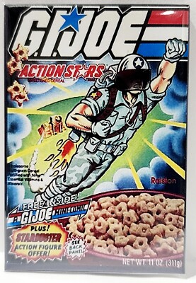 GI Joe Action Stars MAGNET 2"x3" Fridge Locker Advertisement Vintage ...