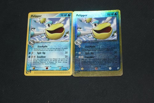 Pokemon Card Lot LP-PL E-Reader Rare/Reverse Holo Pelipper EX Ruby ...