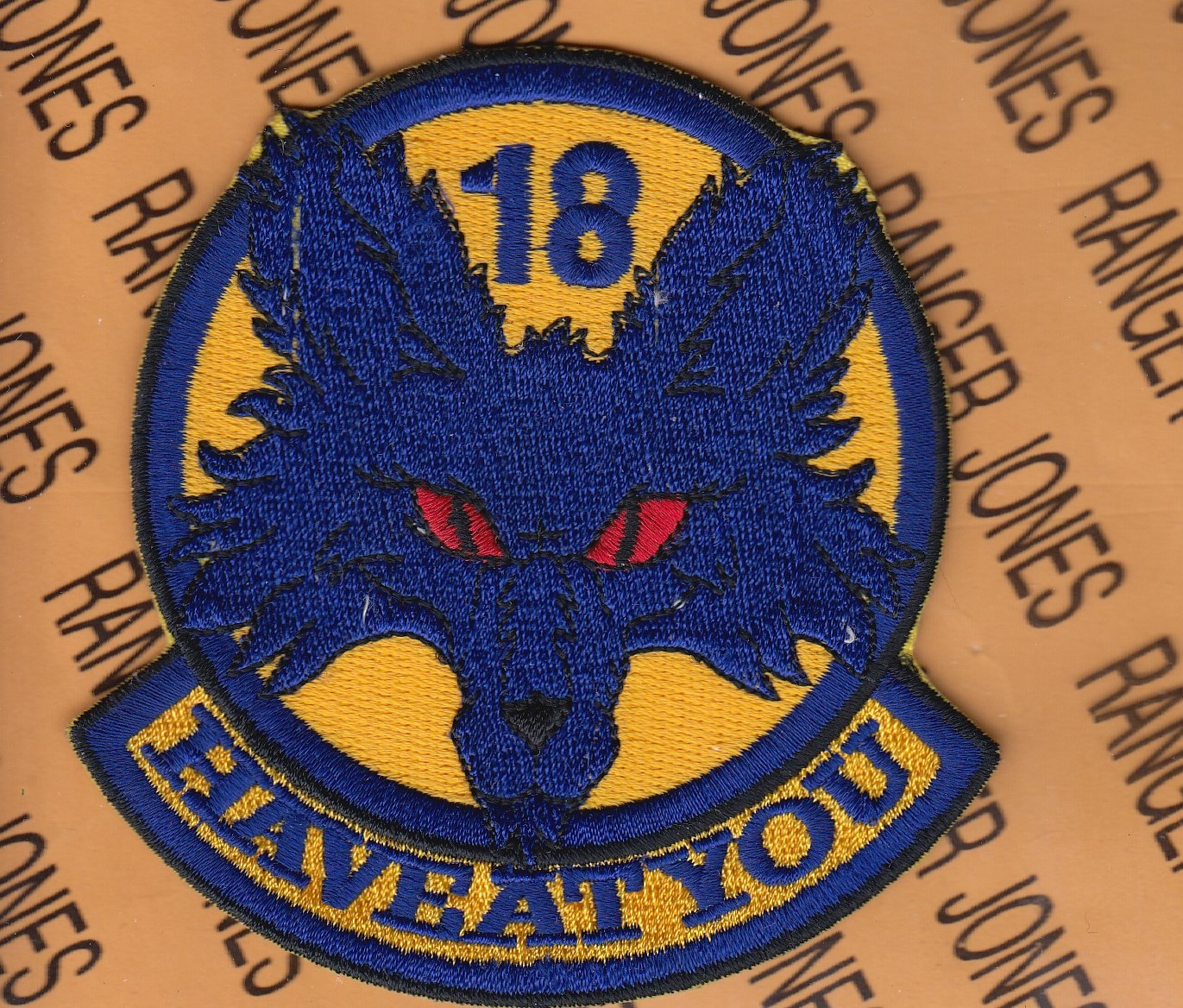 USAF Air Force 18th Fighter Squadron FS HAVE AT YOU 3.75" patch c/e | eBay