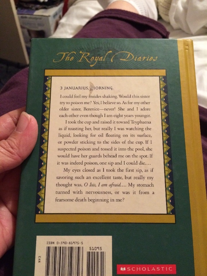 Cleopatra VII: Daughter of the Nile, Egypt, 57 B.C. The Royal Diaries ...