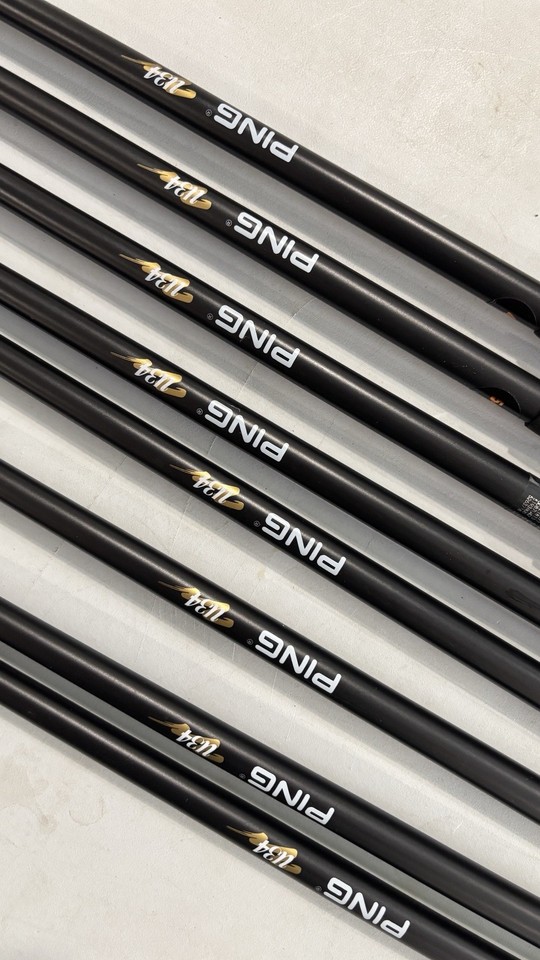 Ping ISI Iron Set 4-9, S, W Black Dot Graphite | eBay