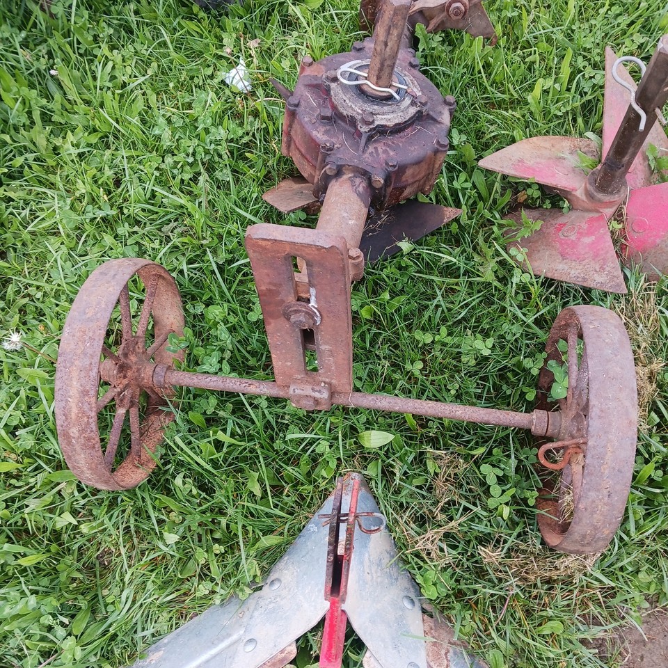 Vintage Gravely Walk Behind Cultivator Hole Auger 2 Augers | eBay