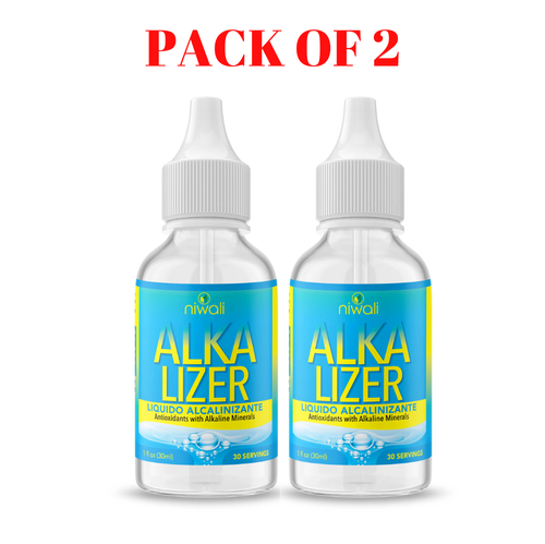 Niwali Alka Lizer Antioxidants Alkaline Mineral Drops 1Oz, Electrolyte ...