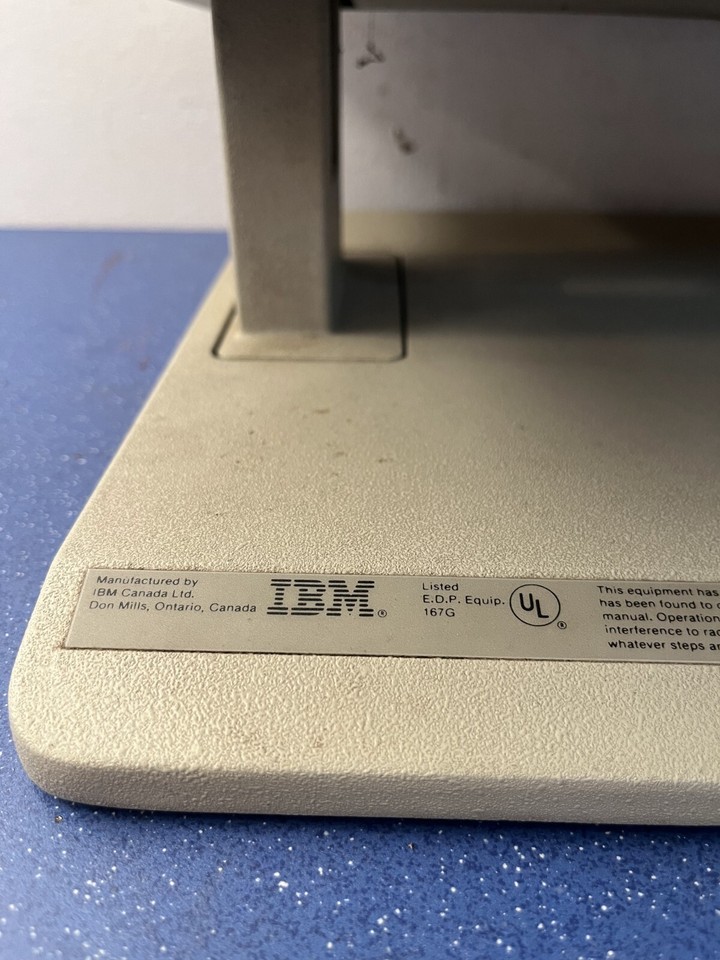 Vintage IBM 3180 1 Terminal CRT Monitor Digital Display | FOR PARTS AS ...