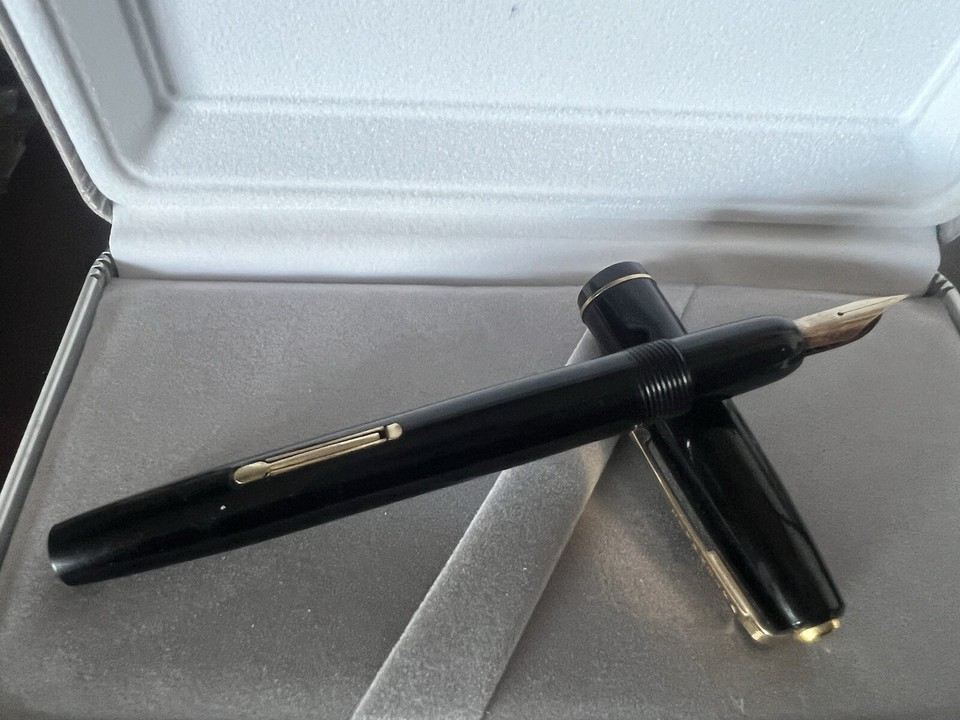 WATERMAN'S Ideal 402 Fountain Pen Gold Antique Writes | eBay