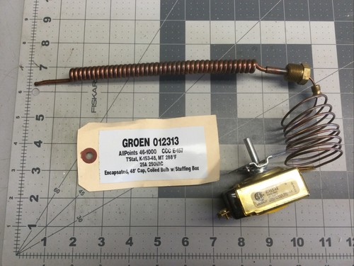 GROEN 012313 THERMOSTAT-K, 18" CAP 100-290F 46-1655 - (5208A5) | eBay