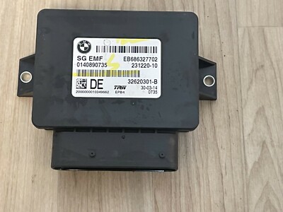 BMW 550I 535I 528I M5 F10 OEM 11-16 PARKING BRAKE CONTROL UNIT MODULE ...