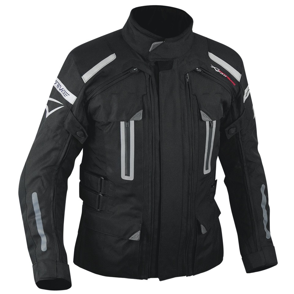 Waterproof Motorcycle Biker Textile Touring Jacket 4 layers Air Vents ...