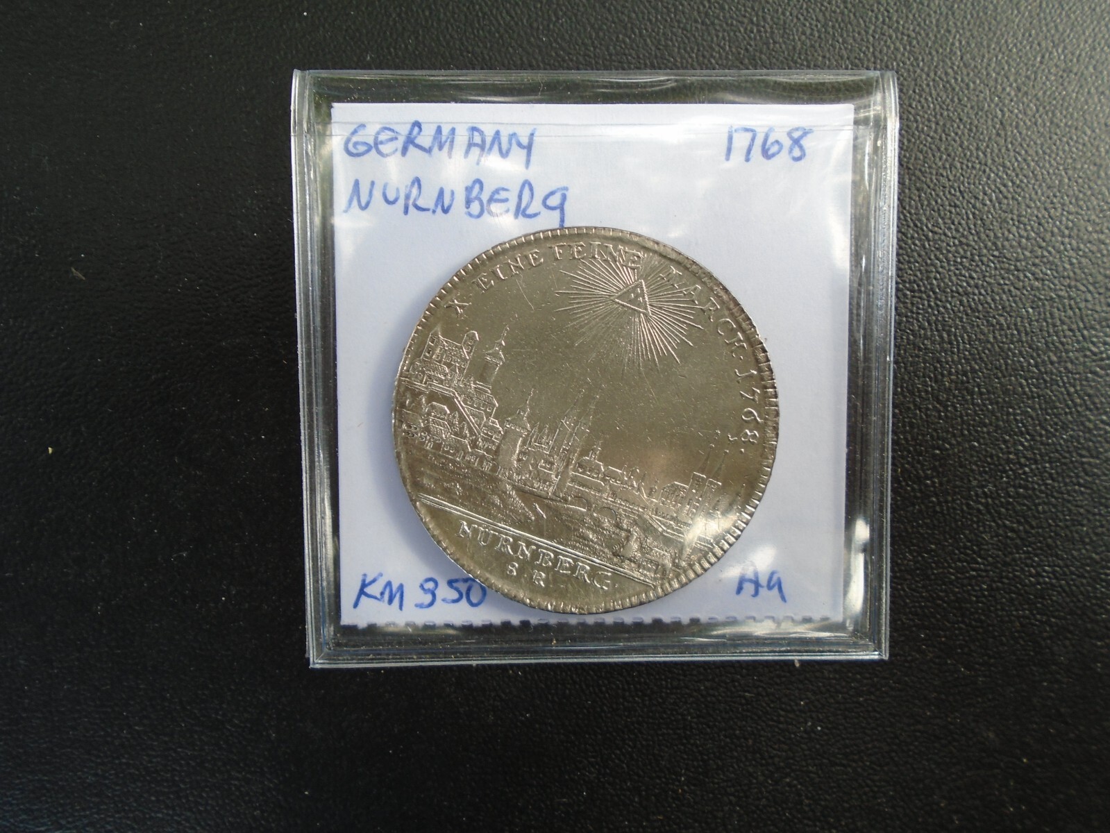 Germany Nurnberg 1768 City View Silver Taler KM 350 | eBay