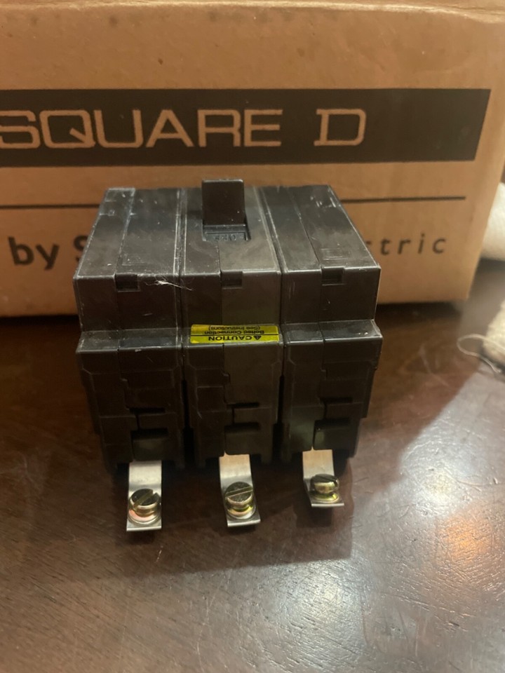 Square D EHB34030 Bolt On Circuit Breaker 30A 3P 480V 30 Amp 3 Pole ...