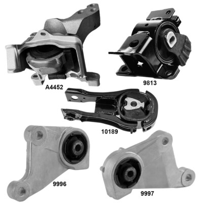 Engine Mounts, Differential Mounts & Trans Mount 5PCS for Mazda CX-5 21 ...