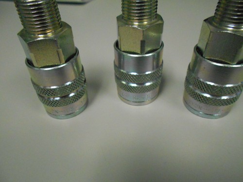 DIXON 3F STEEL, 3/8 THREADED MALE COUPLING 3/8" LOT OF 3 | eBay