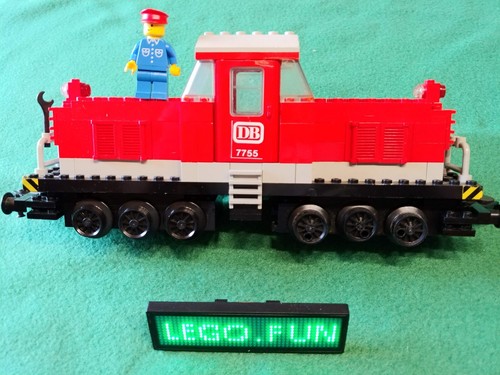 LEGO ® 12V 7755 locomotive railway / locomotive train (7727 7750 7735 ...