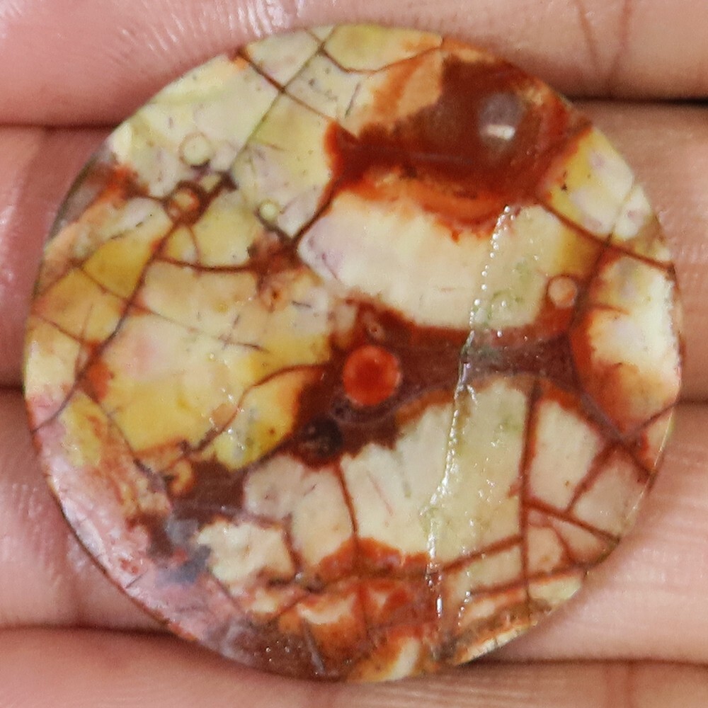 68.10Cts Bird Eye Jasper Cabochon Stone,Loose Jasper Gemstone For ...