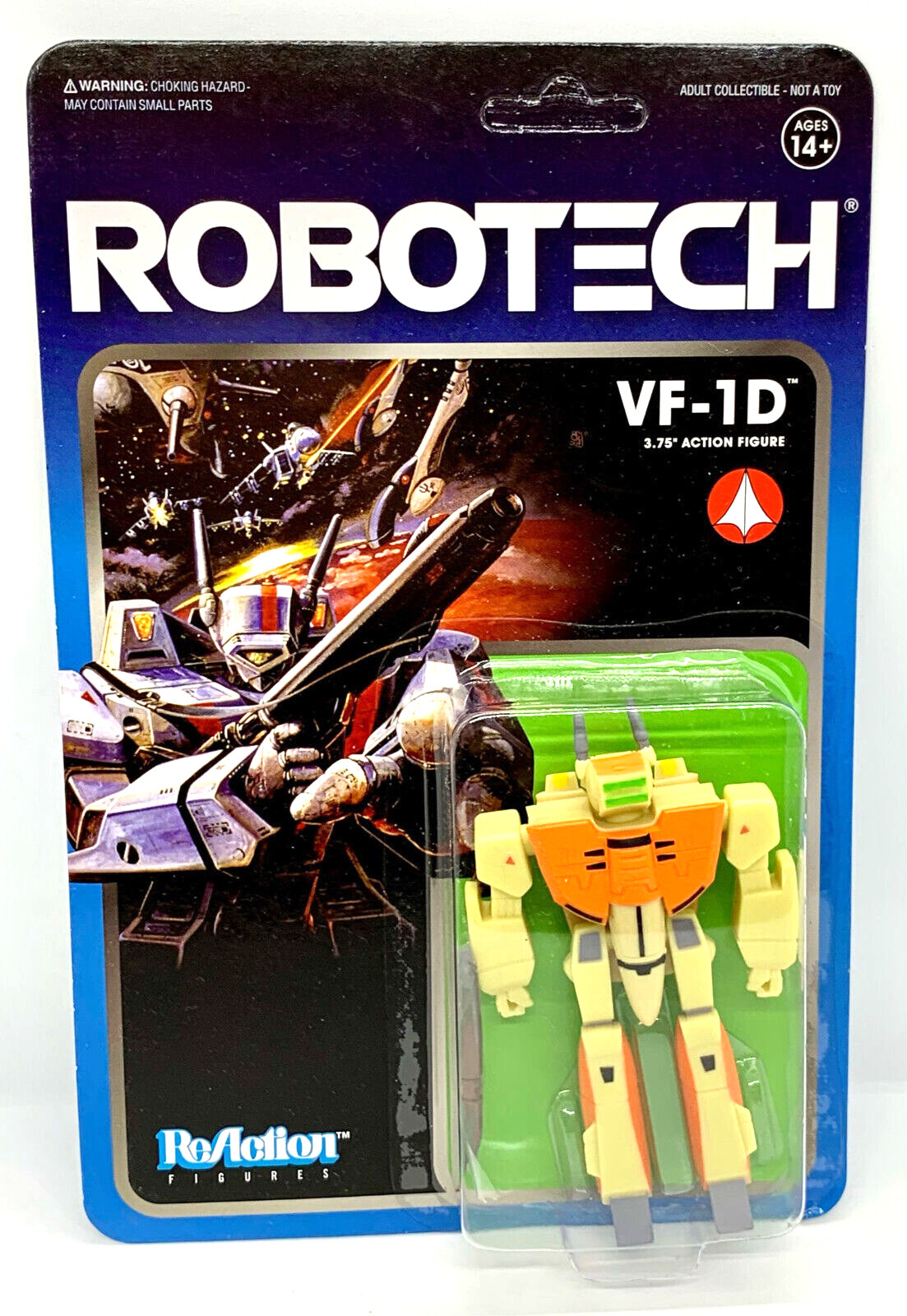 Robotech VF-1D Action Figure 3.75 inch ReAction SUPER 7