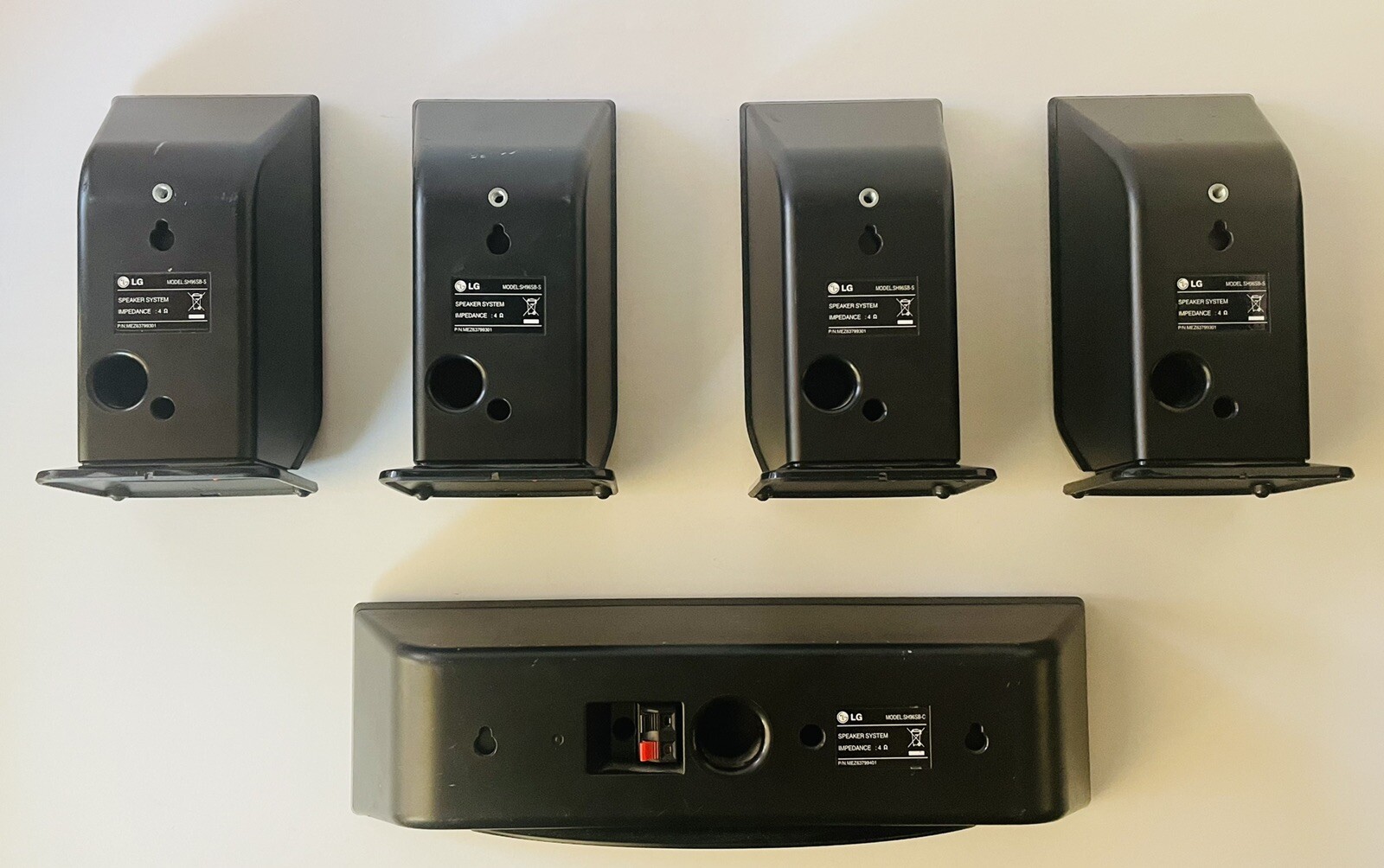 LG SH96SB-S 5 Speakers for Home Theater System LHB976 HX906PA | eBay