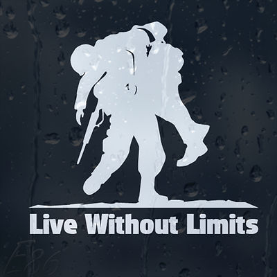 Military Army Warriors Live Without Limits Car Bumper Window Decal ...
