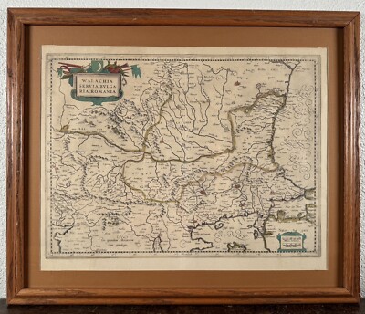 1900-Now - Map Of Romania