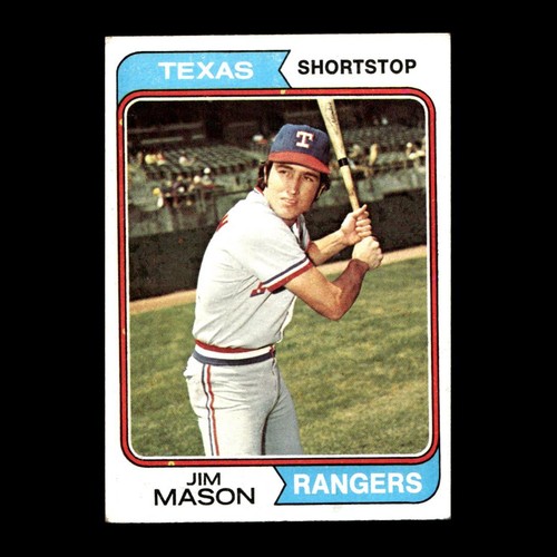 Jim Mason 1974 Topps Texas Rangers #618 Nice! 1 | eBay