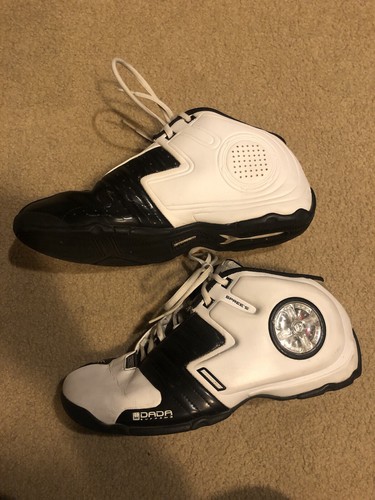 Rare Dada Supreme Spinner Shoes Latrell Sprewell Men's Size 11.5 Black ...