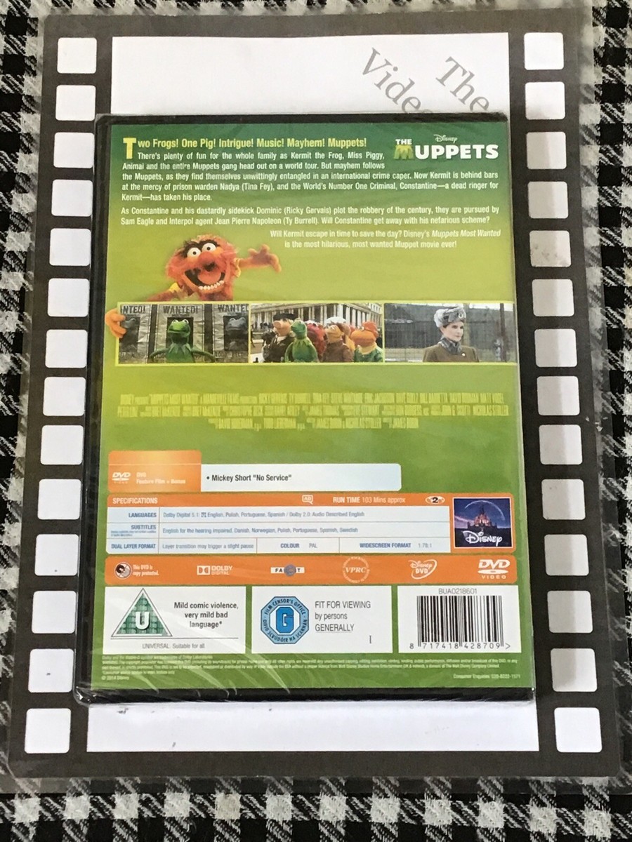 Muppets Most Wanted Dvd Menu Disney: Muppets Most Wanted (8th) (DVD