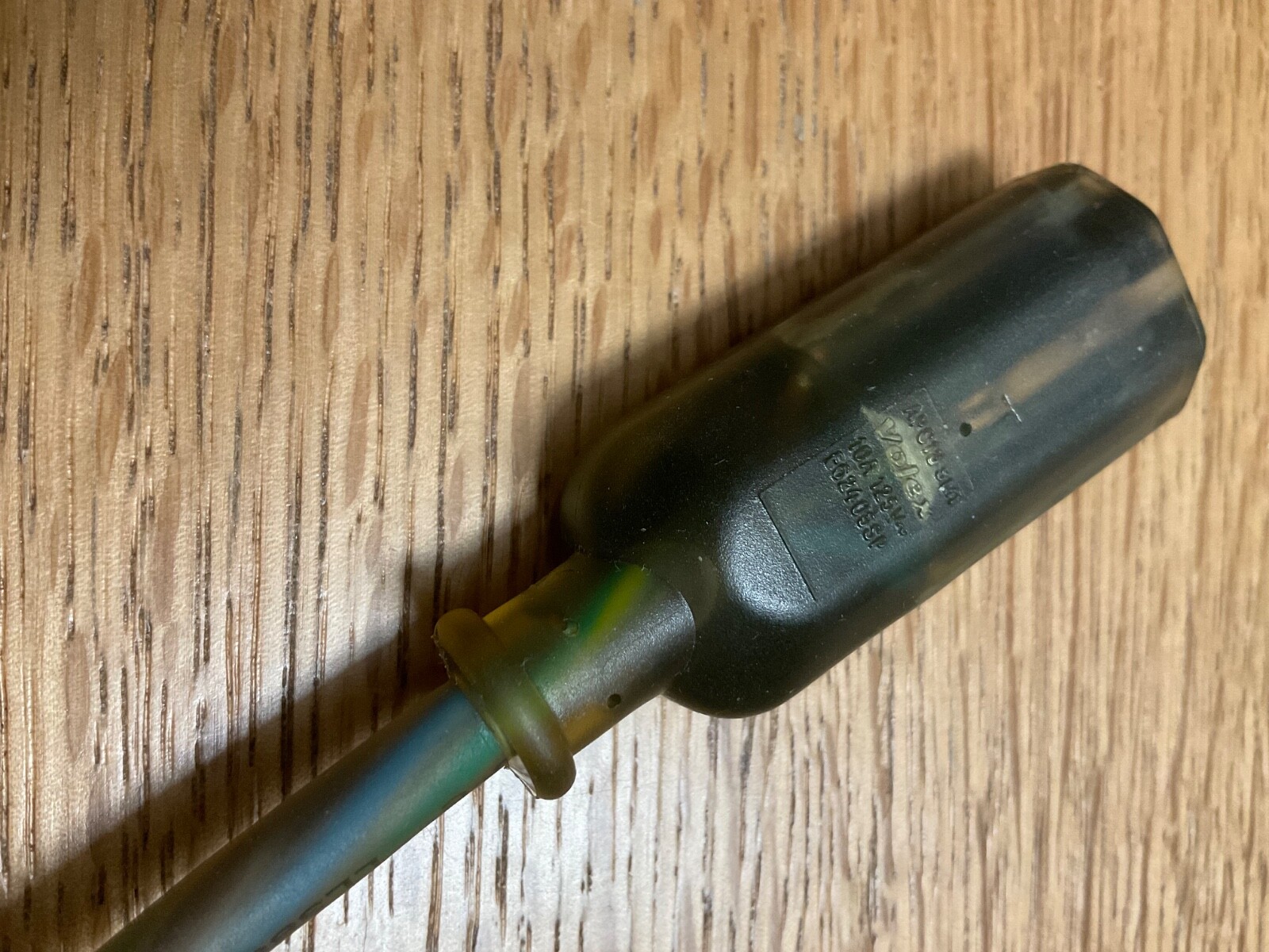 Vintage Genuine Apple Rainbow Power Cable , 6 foot , tested iMac G3 B&W ...