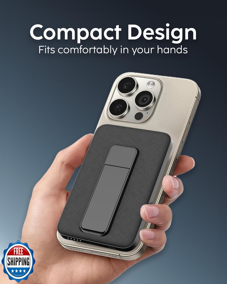 myCharge CliqLuxe 5000mAh 15W Wireless Magnetic Power Bank - Qi2 | eBay