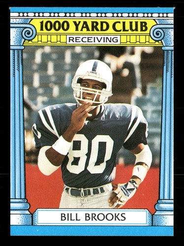 1987 Topps #15 Bill Brooks 1000 Yard Club Indianapolis Colts | eBay