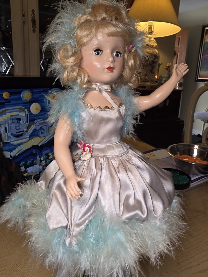 1949s Madame Alexander Babs Skater Hard plastic Doll 15" All Original ...