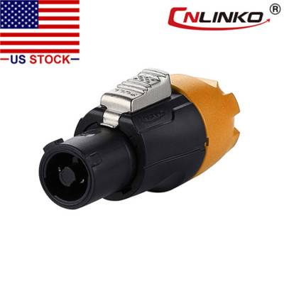 3 Pin Power Connector Plug Outdoor Waterproof IP67 Compatible w ...