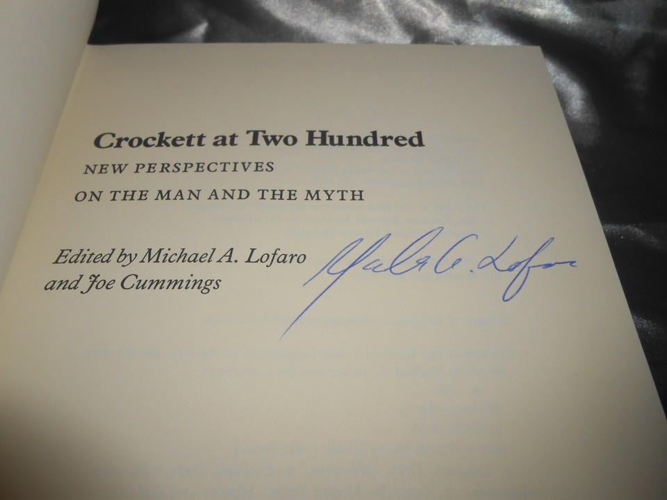 SIGNED 1st Michael Lofaro Crockett at Two Hundred Davy Crockett ...