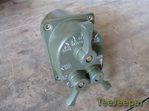 new Head Light Switch Jeep M151 A1 A2 M35 M38 MS51113-1 | eBay