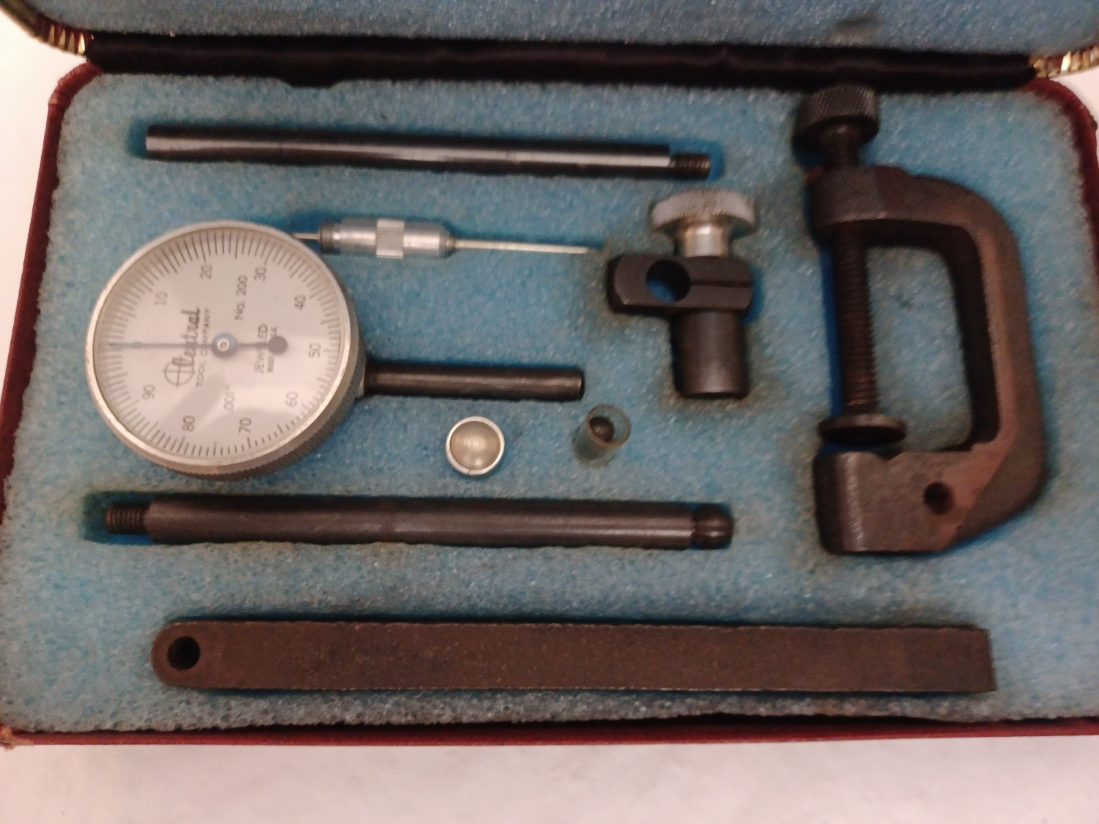 Vintage Central Tool Co. #200 Jeweled Dial Indicator Set | eBay