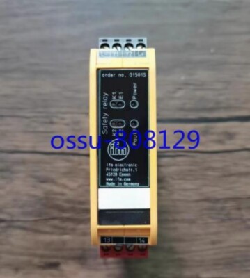1PCS IFM G1501S safety relay controller sensor in good condition | eBay