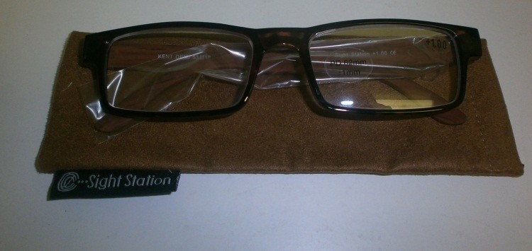 Reading Glasses SIGHT STATION Kent Demi 53_18_140 Tortoise +1.00 | eBay