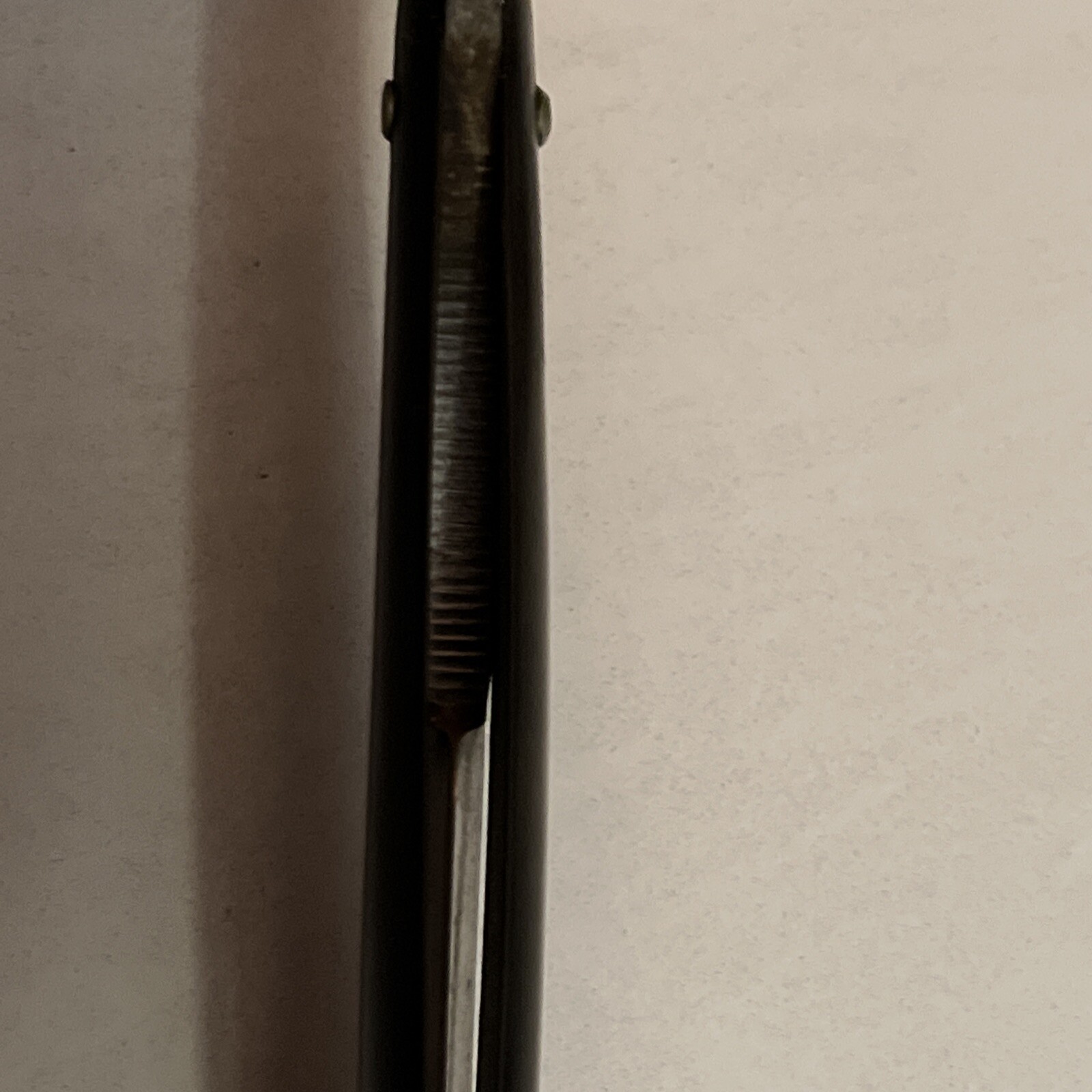 Vintage Salem Markos & Bros Warranted Black Straight Razor | eBay