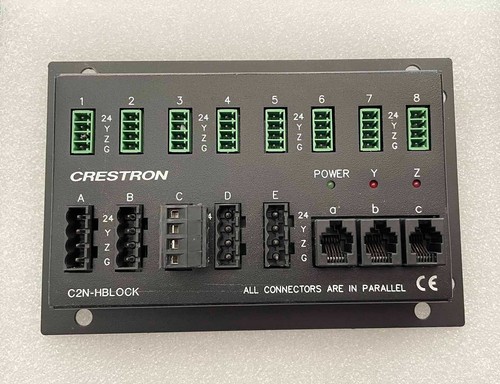Crestron C2N-HBLOCK Multi-type Cresnet Distribution, Warranty, Invoice ...