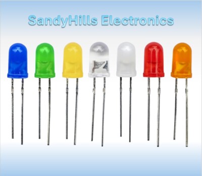 3mm 5mm Led Green Red White Blue Yellow Orange Mixed LEDs Diffused LED ...