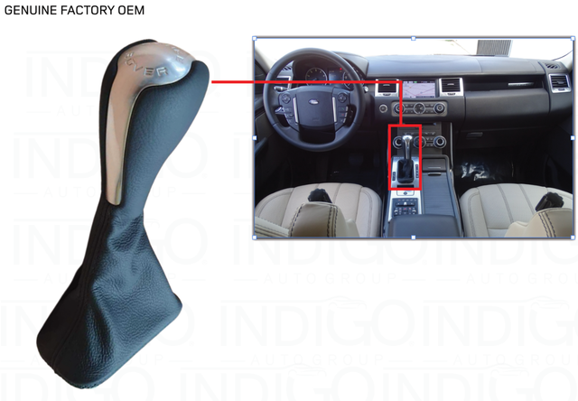 Land Rover Shifter Gear Selector Knob Range Sport 10-13 Lr039941 ...