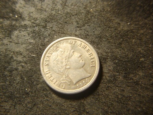1914 BU AU Bold Full Date Barber Liberty Dime RBX#2 | eBay