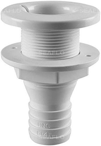 Secure Livewell Overflow Thru-Hull Fitting - ABYC Compliant, Easy ...