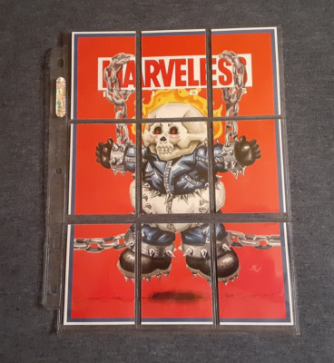 Garbage Pail Kids puzzle marveless kids ghost rider wolverine mysterio ...