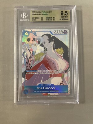 One Piece 2023 Boa Hancock OP02-059 Gift Collection Foil • Beckett 9.5 Graded | eBay